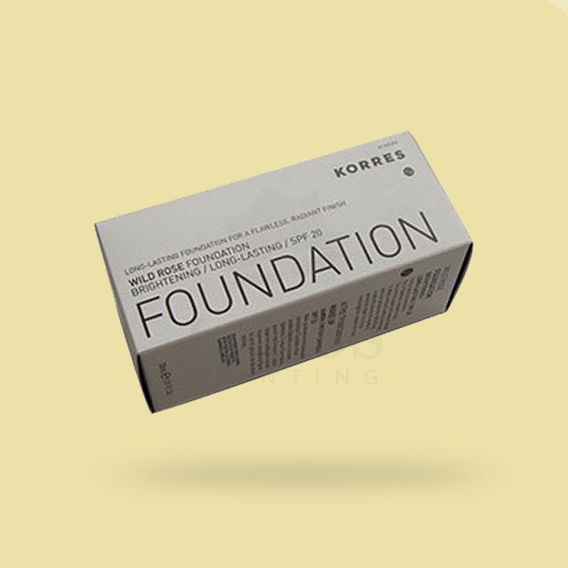 Get Custom Printed Foundation Boxes Wholesale UK